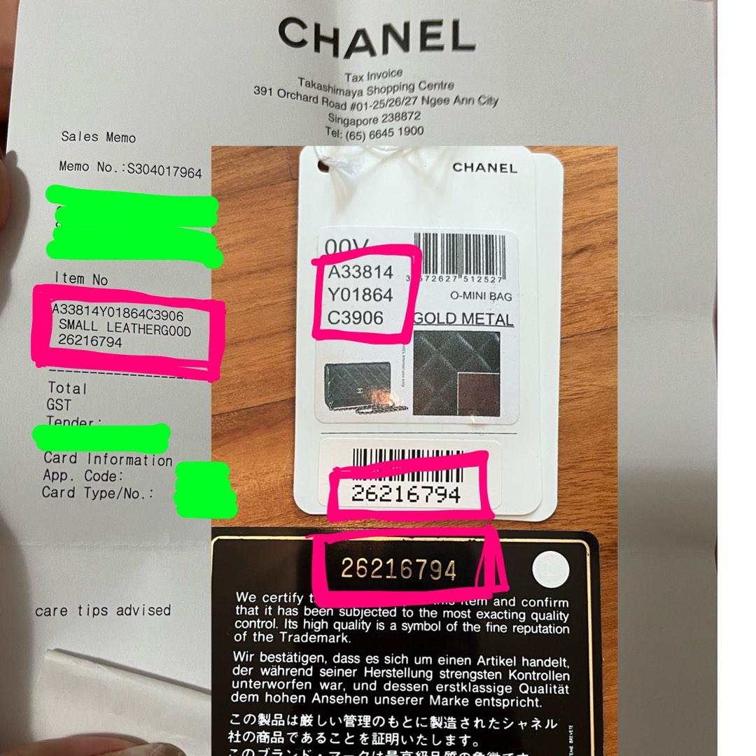 Chanel Classic Wallet on Chain - Black Caviar WOC Gold Hardware GHW ...