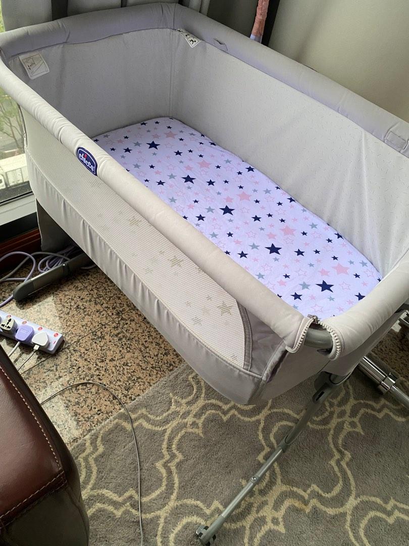 Chicco Next2Me baby cot & mattress, Babies & Kids, Baby Nursery & Kids ...