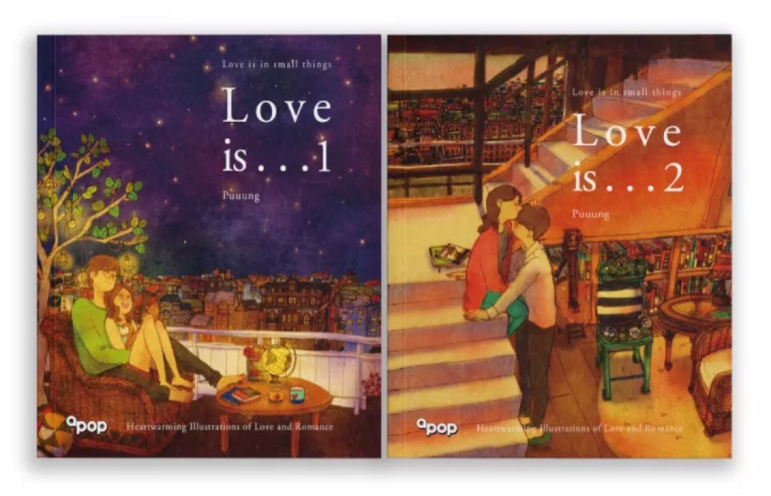 CLOY Inspired Book (Love is 1 & Love is 2), Hobbies & Toys, Books ...