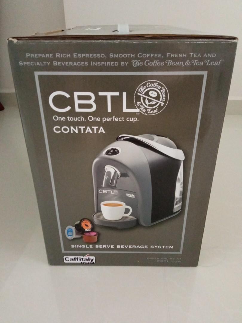 CBTL Contata Model S03 (Coffee Bean & Tea Leaf), TV & Home Appliances ...