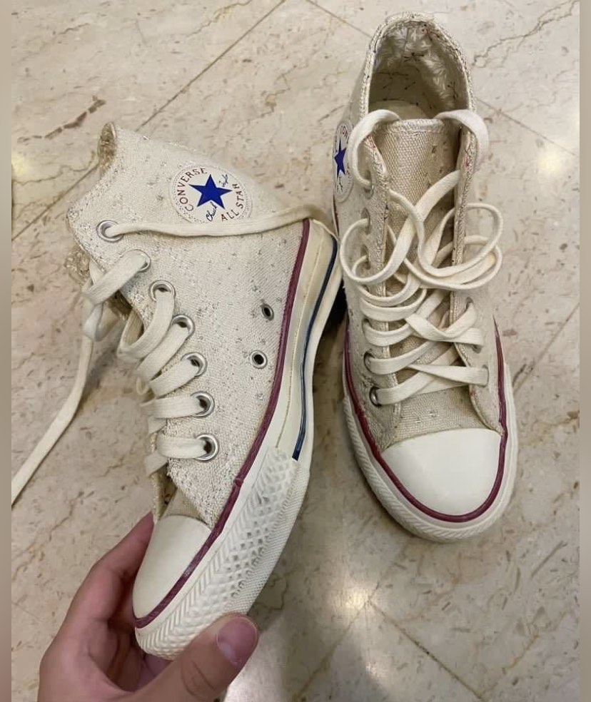 converse 35, Women's Fashion, Footwear, Sneakers on Carousell