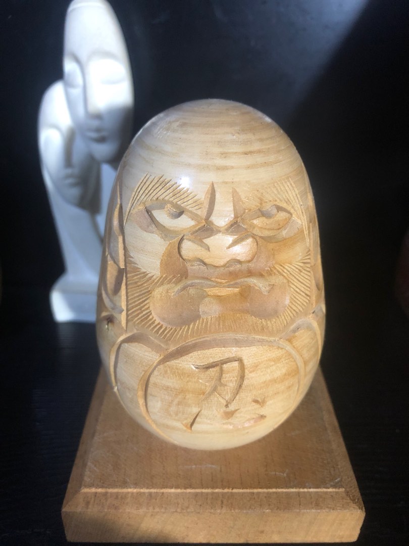 Daruma by master souzan, Hobbies & Toys, Memorabilia & Collectibles, Vintage Collectibles on ...