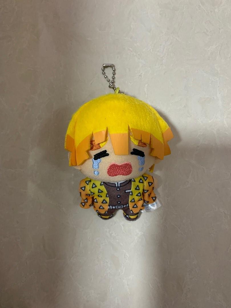 demon slayer zenitsu crying face plush keychain, Hobbies & Toys, Toys ...
