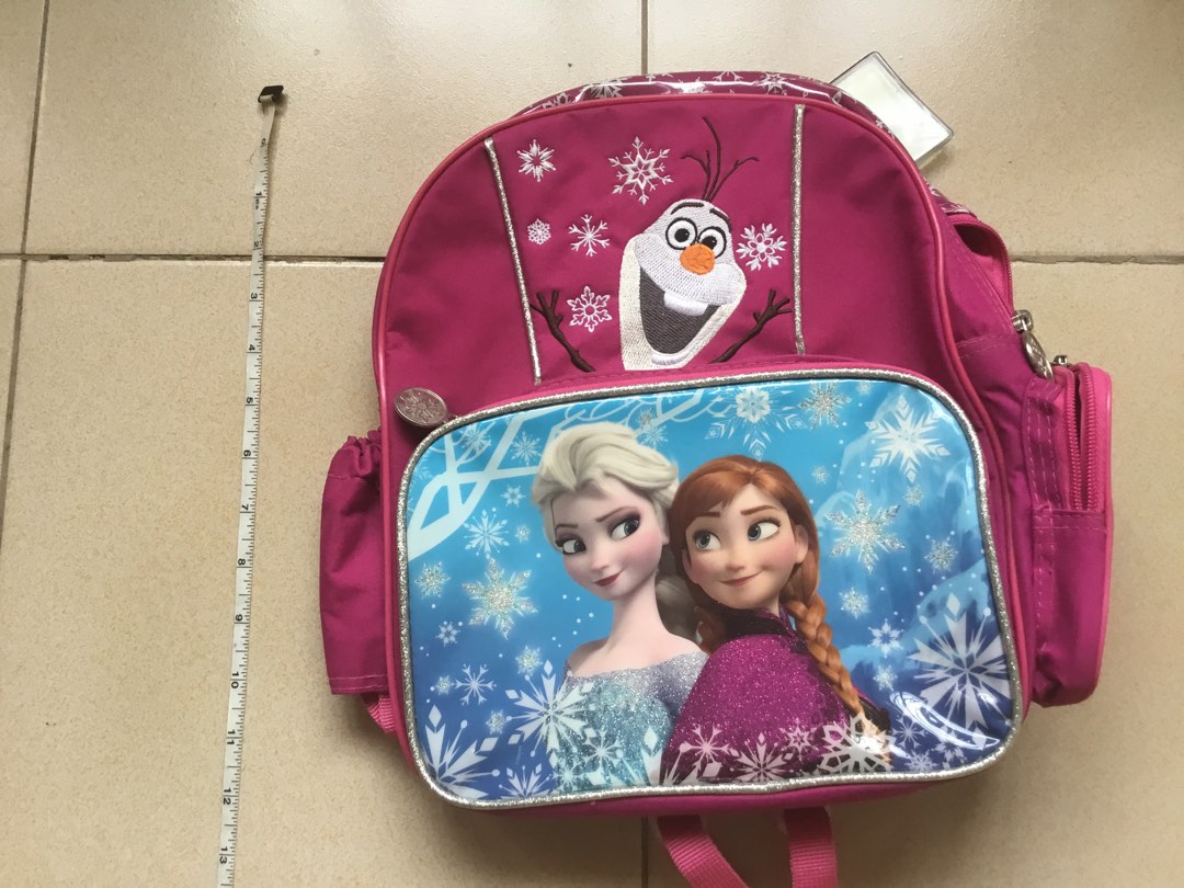 Disney Frozen Backpack, Babies & Kids, Babies & Kids Fashion on Carousell