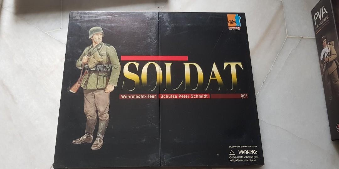 Dragon Model 1:6 WWII Action Figure SOLDAT 001, Hobbies & Toys, Toys ...