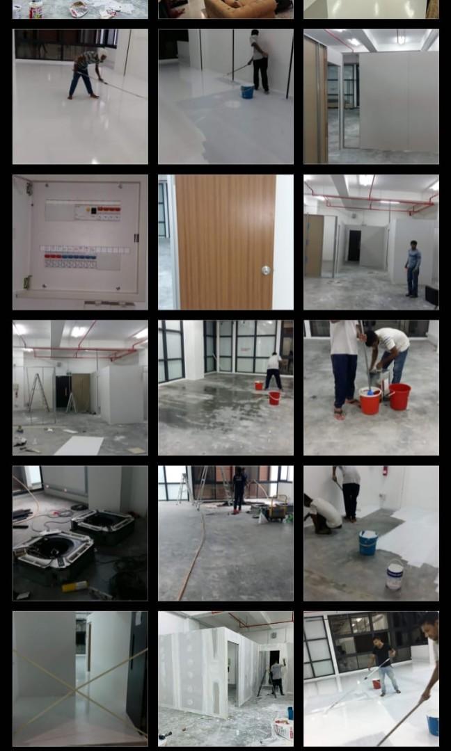 drywall partition/false ceiling/demolition/painting/Electrical/plumbing ...