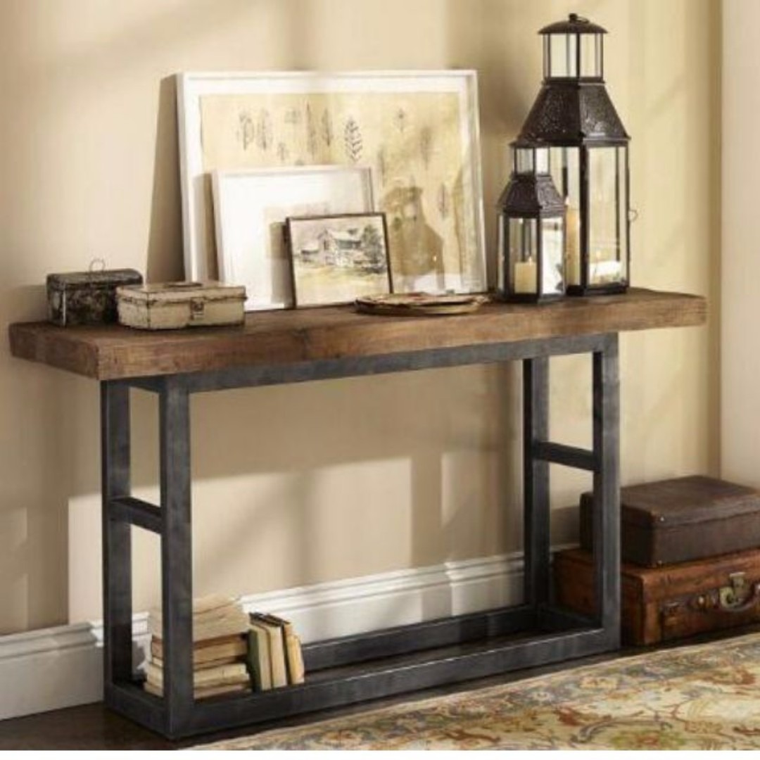 E015 PO Solid Wood Corridor / High Bar Table E NDP, Furniture & Home ...