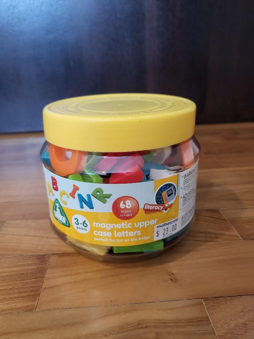 ELC Magnetic Upper Case Letters, Hobbies & Toys, Toys & Games on Carousell