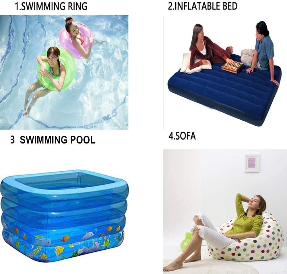 Electric Pump for Inflatables Electric Air Pump, 240V AC/12V DC (Home ...