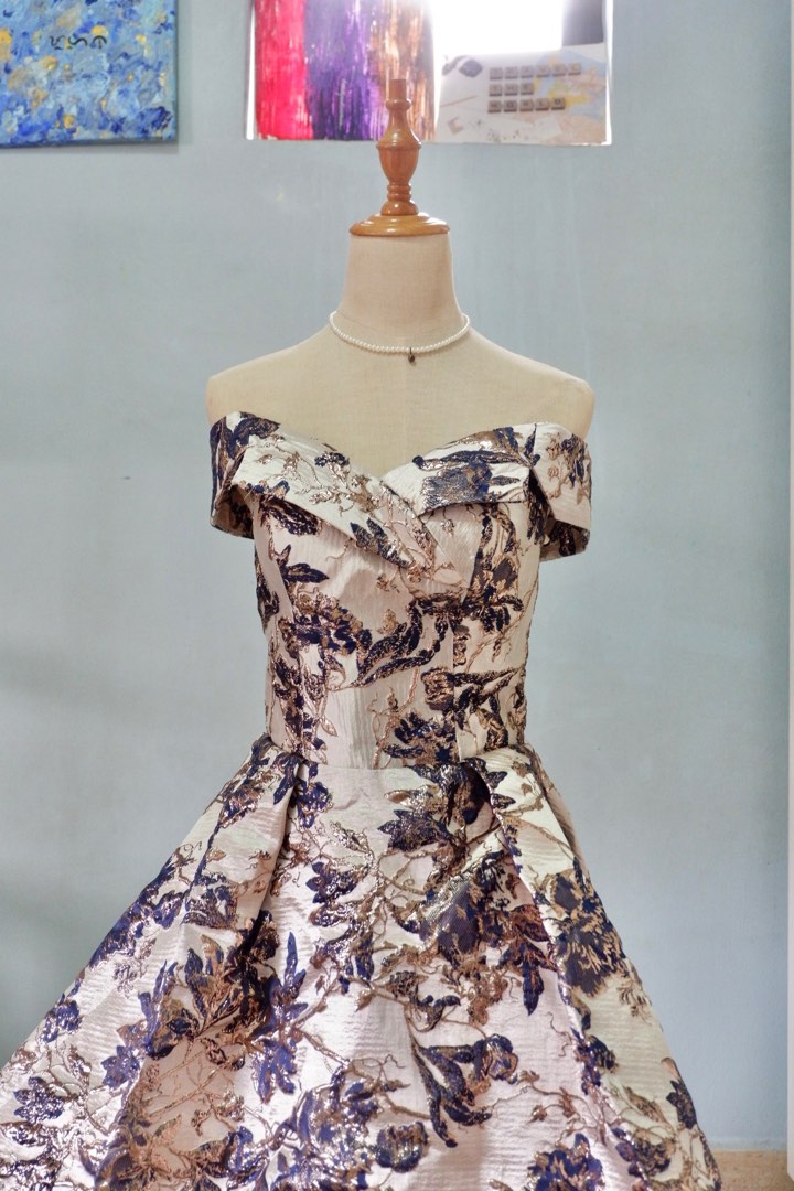 Elegant Evening Dress / Gown, Women's Fashion, Dresses & Sets, Evening dresses & gowns on Carousell