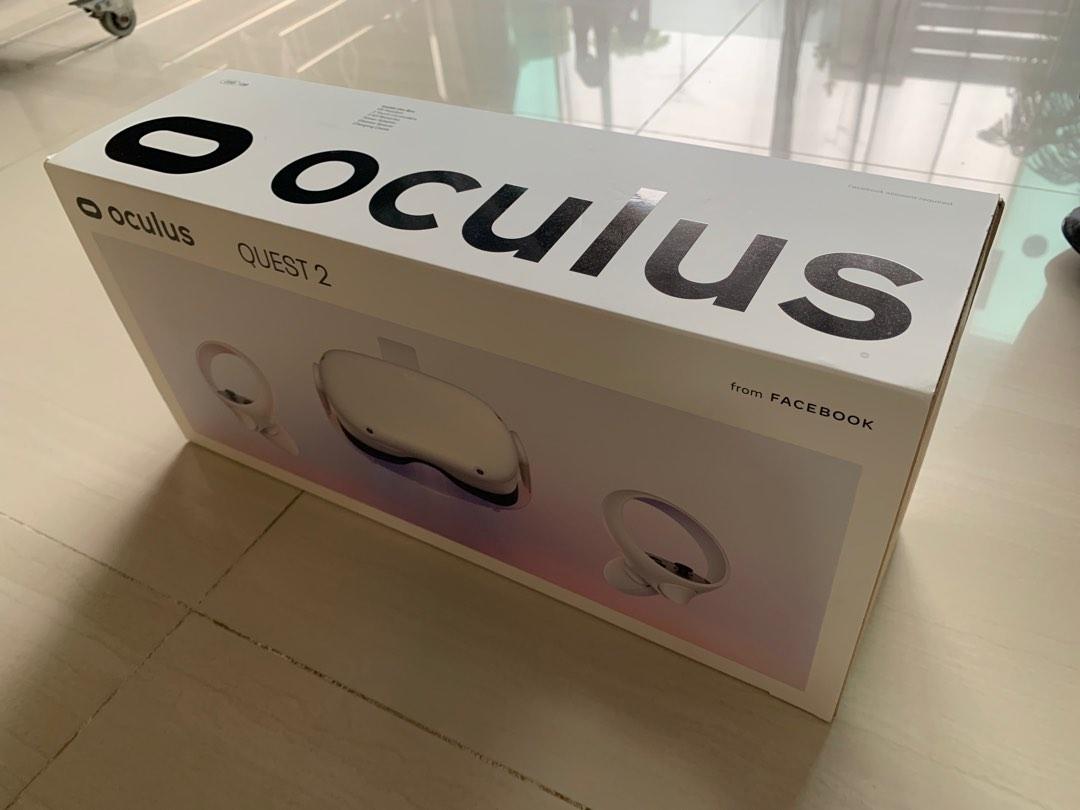 Empty Oculus quest 2 box for storage and packaging, Video Gaming ...