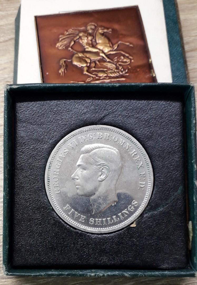 England 1951 Proof Crown in box, Hobbies & Toys, Memorabilia ...