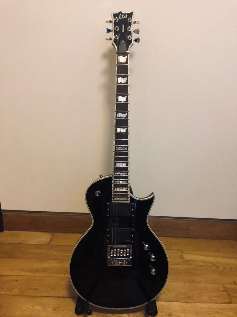 ESP LTD Ec1000ET Deluxe, Hobbies & Toys, Music & Media, Musical ...