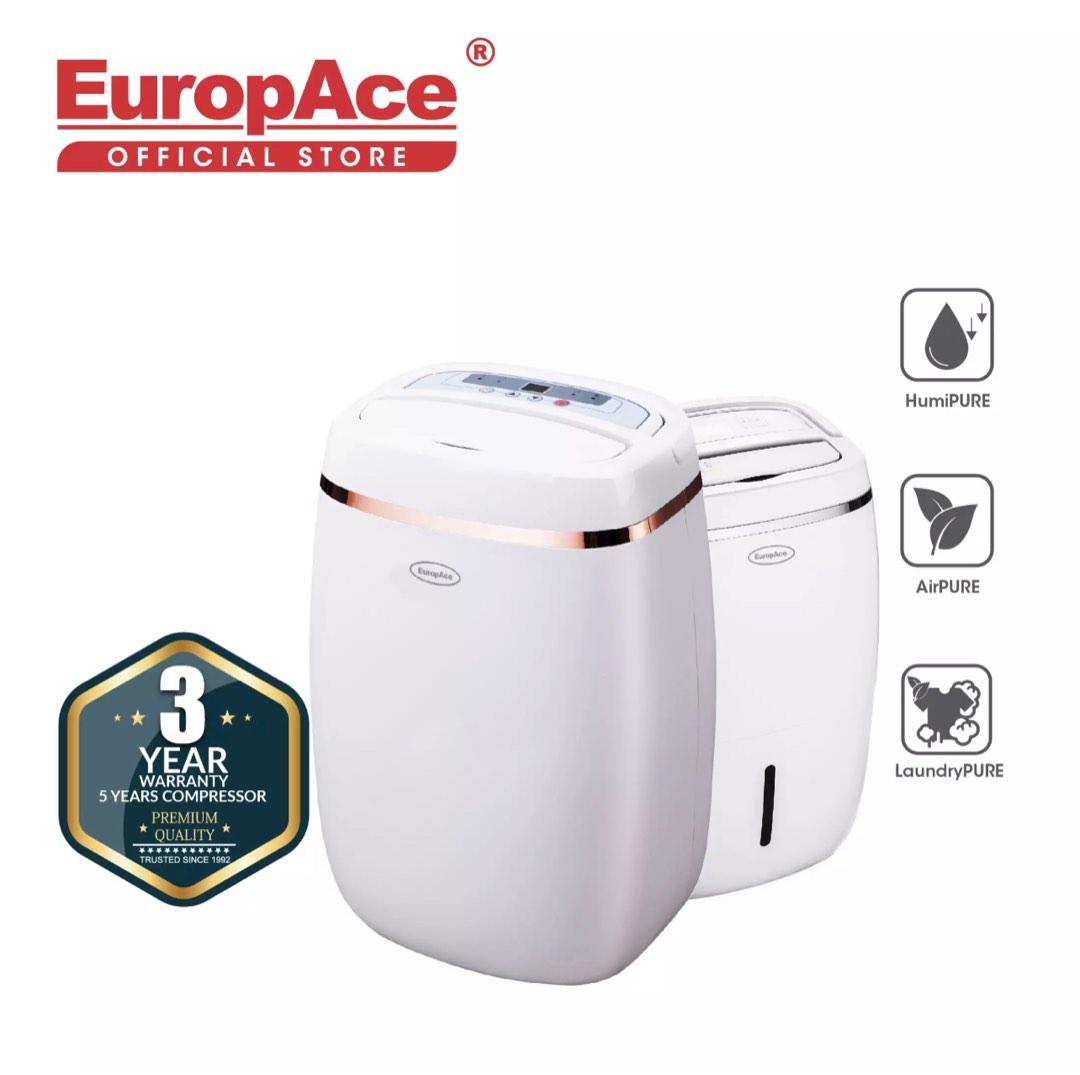 EuropAce 12L Dehumidifier, 312S, TV & Home Appliances, Air Purifiers ...