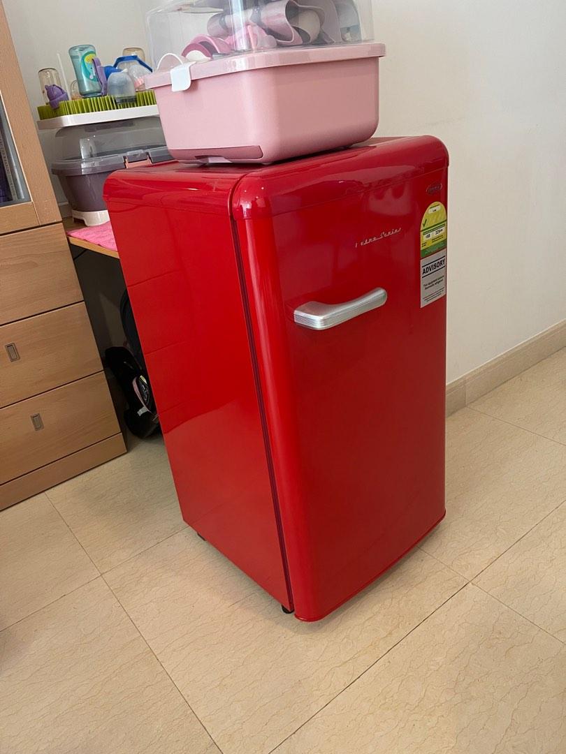 EuropAce ER396Q Retro Refrigerator, TV & Home Appliances, Kitchen ...