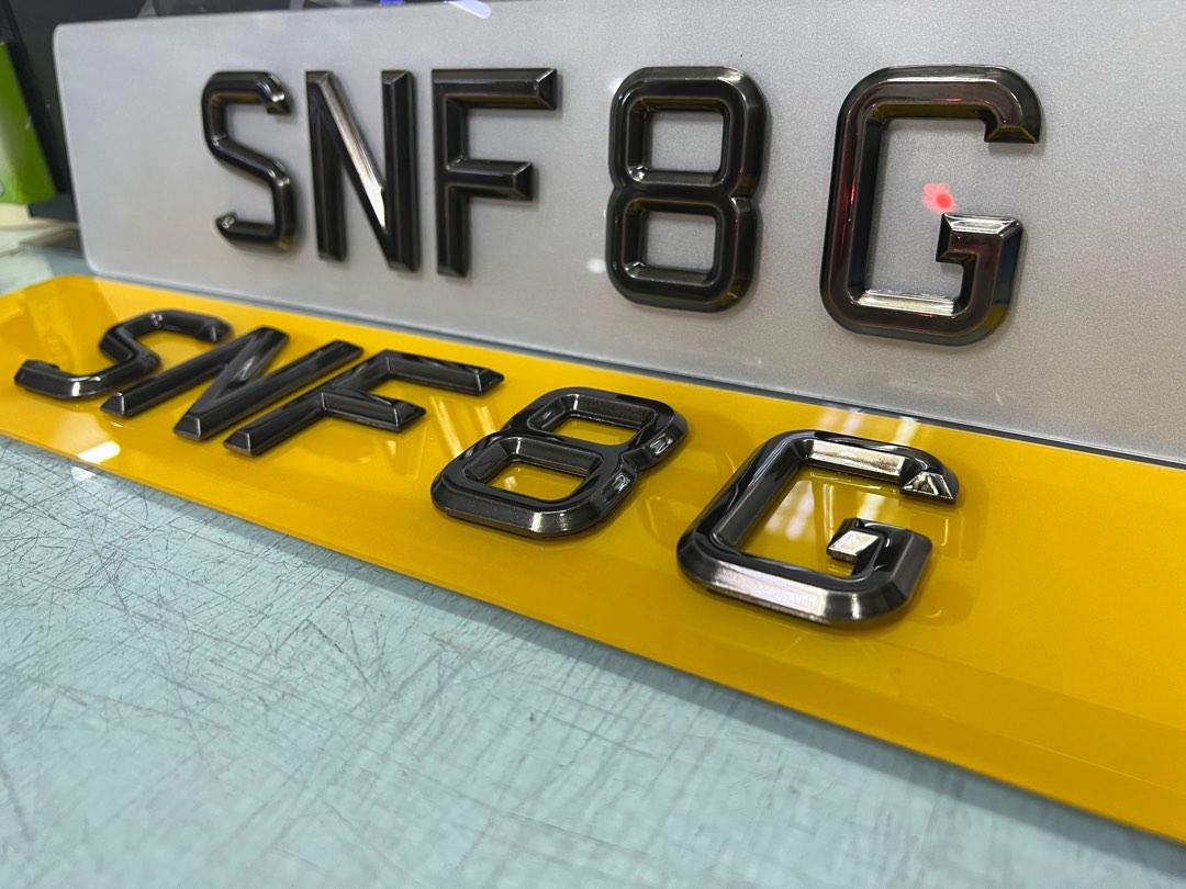 1 hour Express car plate maker, Car Accessories, Car Plates on Carousell