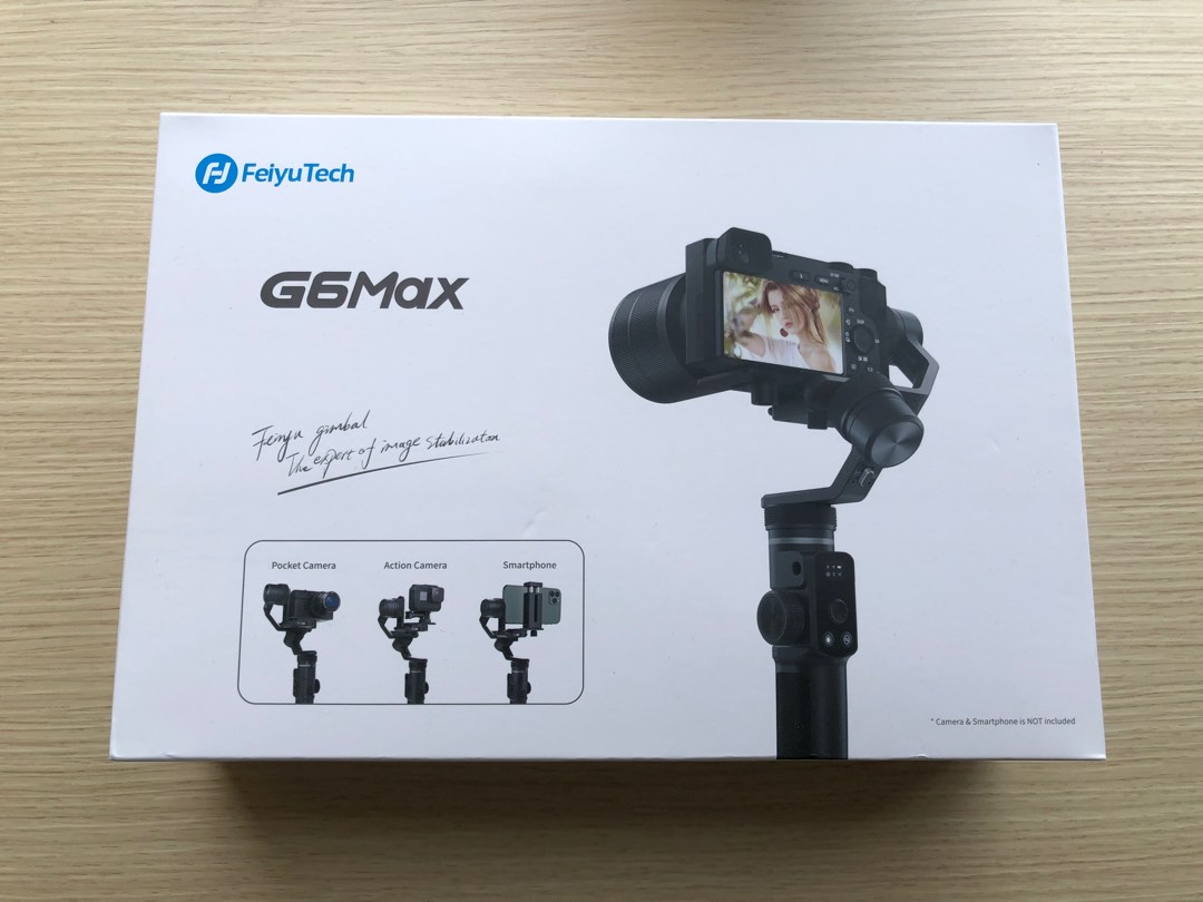 Feiyu Tech 飛宇 G6 Max 多功能三軸手持穩定器 相機 電話 gopro, 攝影器材, 攝影配件, 穩定器 - Carousell