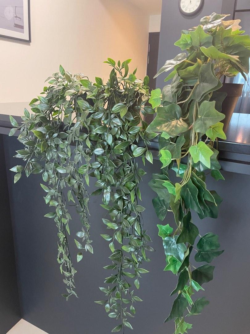 Fejka artificial potted plants, Furniture & Home Living, Home Decor ...