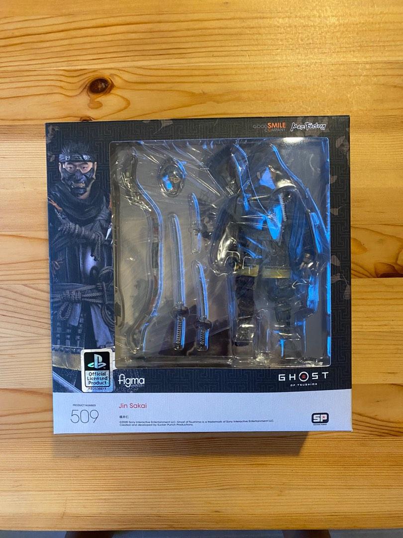 Figma Jin Sakai Samurai GHOST OF TSUSHIMA action figure 6” 6 inch 1/12 ...