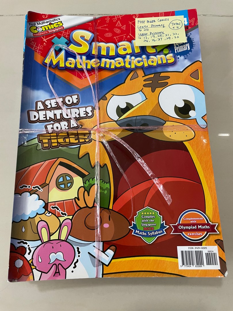 5) First Math Comics lower Primary x11, Hobbies & Toys, Books ...