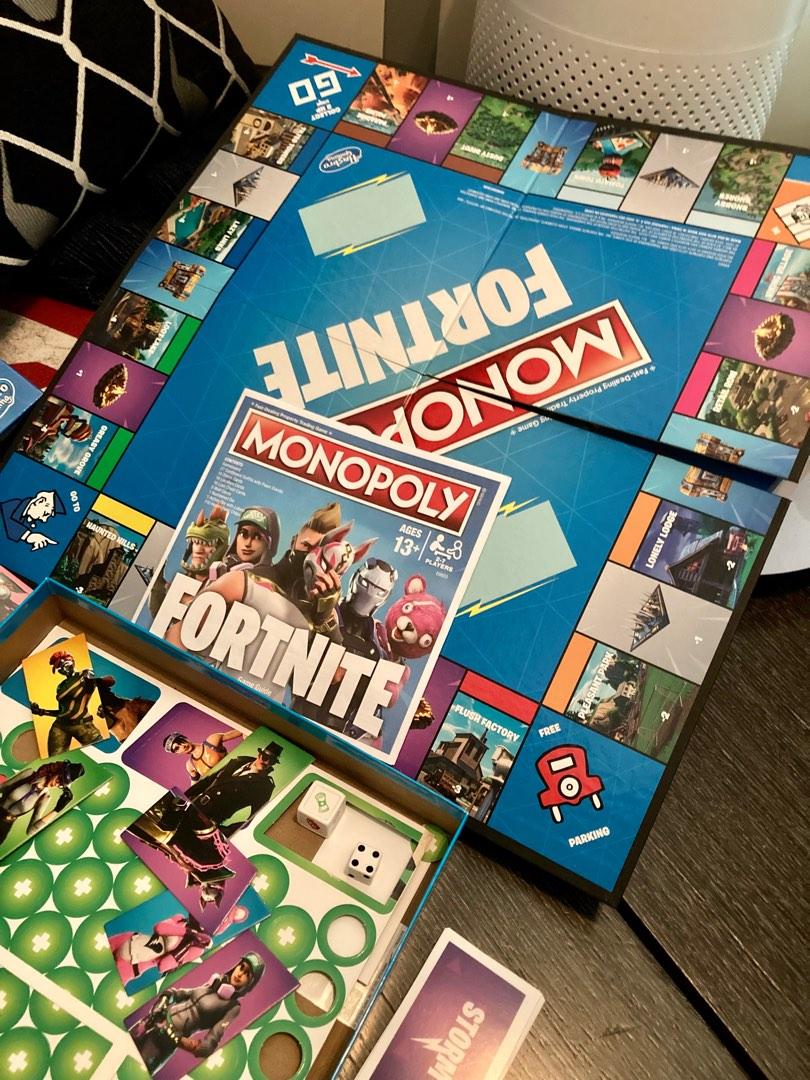 Fortnite Monopoly, 興趣及遊戲, 玩具 & 遊戲類 - Carousell