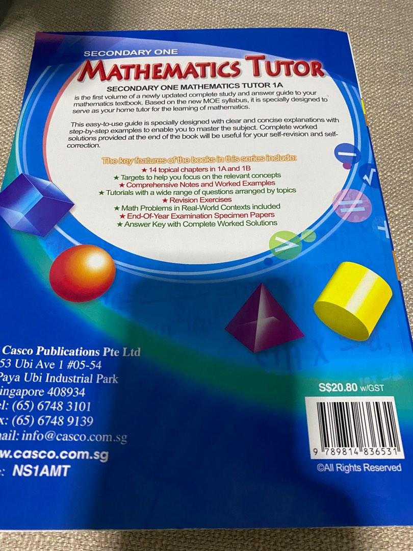Free Sec 1 math assessment book, Hobbies & Toys, Books & Magazines ...