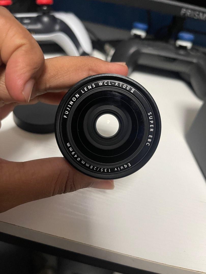 Fujifilm Wide Conversion Lens (WCL-x100 ii), Photography, Lens & Kits on Carousell