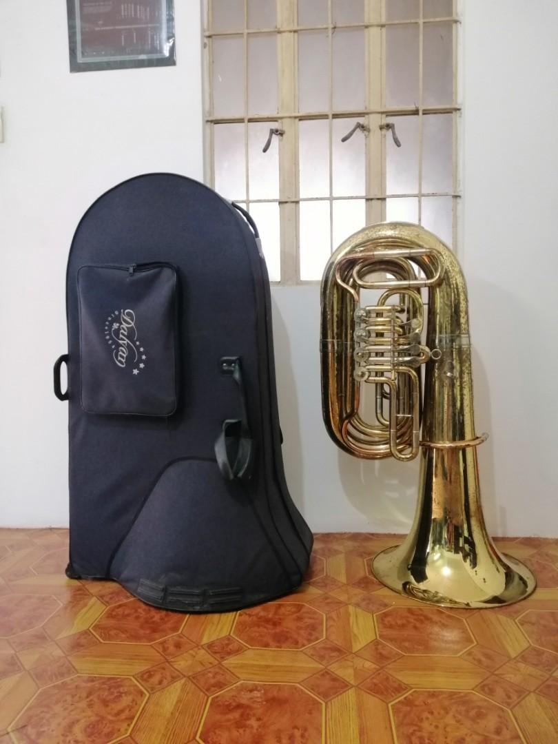 Full size tuba with rotary valve's, Hobbies & Toys, Music & Media ...
