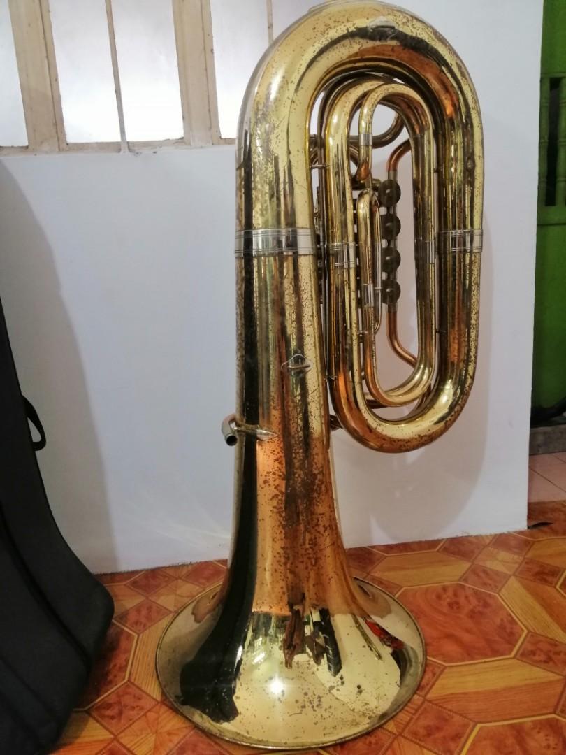 Full size tuba with rotary valve's, Hobbies & Toys, Music & Media ...