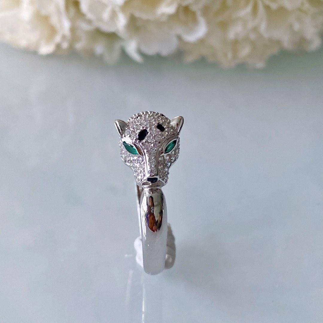 FUN Panther head design ring, Women's Fashion, Jewelry & Organisers ...