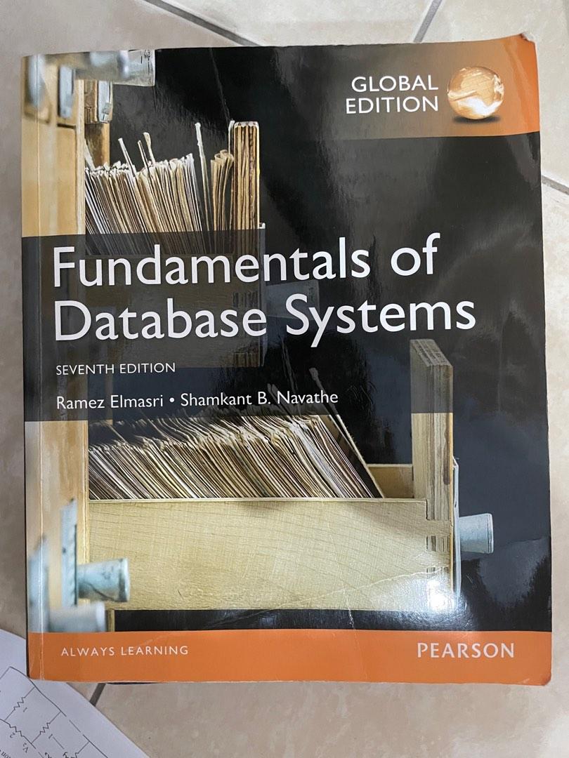 Fundamentals of database system, 書籍、休閒與玩具, 書本及雜誌, 評量練習在旋轉拍賣