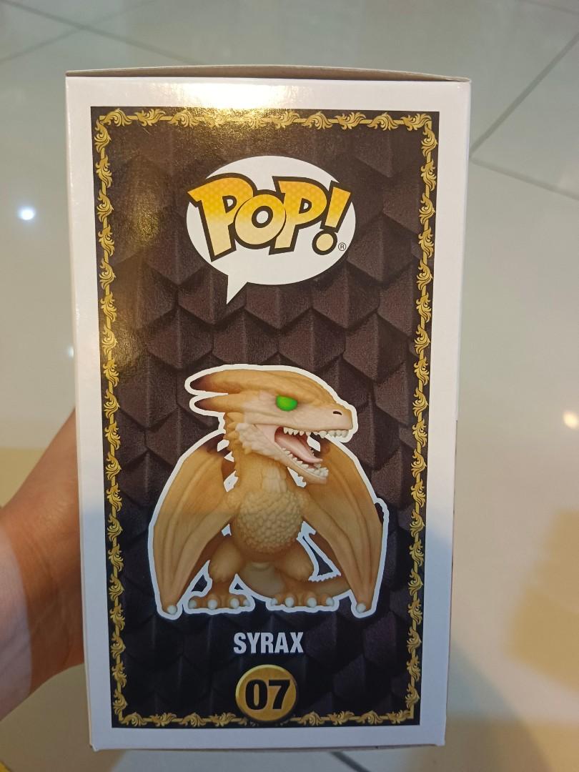 Funko Pop! #07 House of the dragon - syrax, Hobbies & Toys, Toys ...
