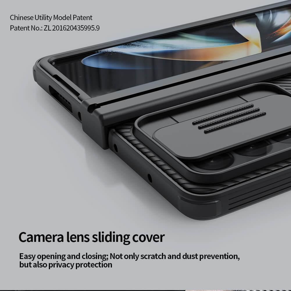 Galaxy Z Fold 4 Nillkin CamShield Pro Lite version case with rear ...