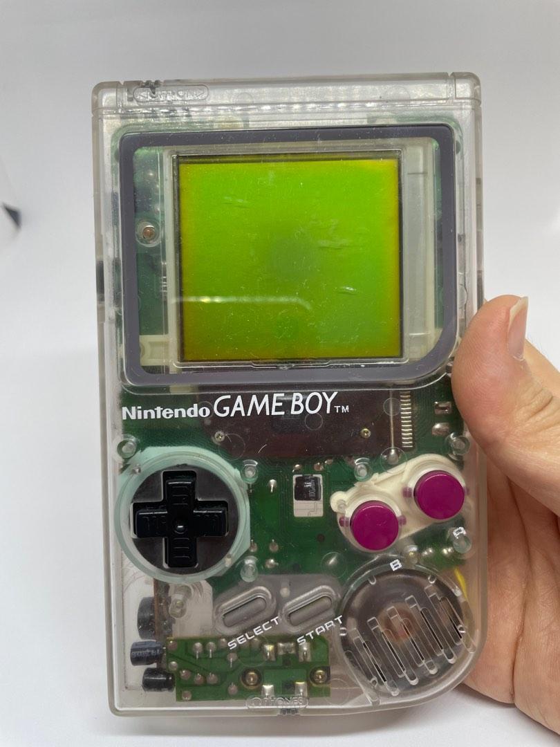 Gameboy DMG clear (transparent case), Video Gaming, Video Game Consoles ...