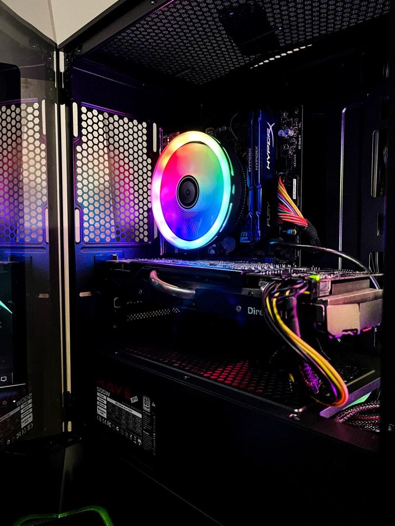 Gaming PC and monitor set up, Computers & Tech, Desktops on Carousell