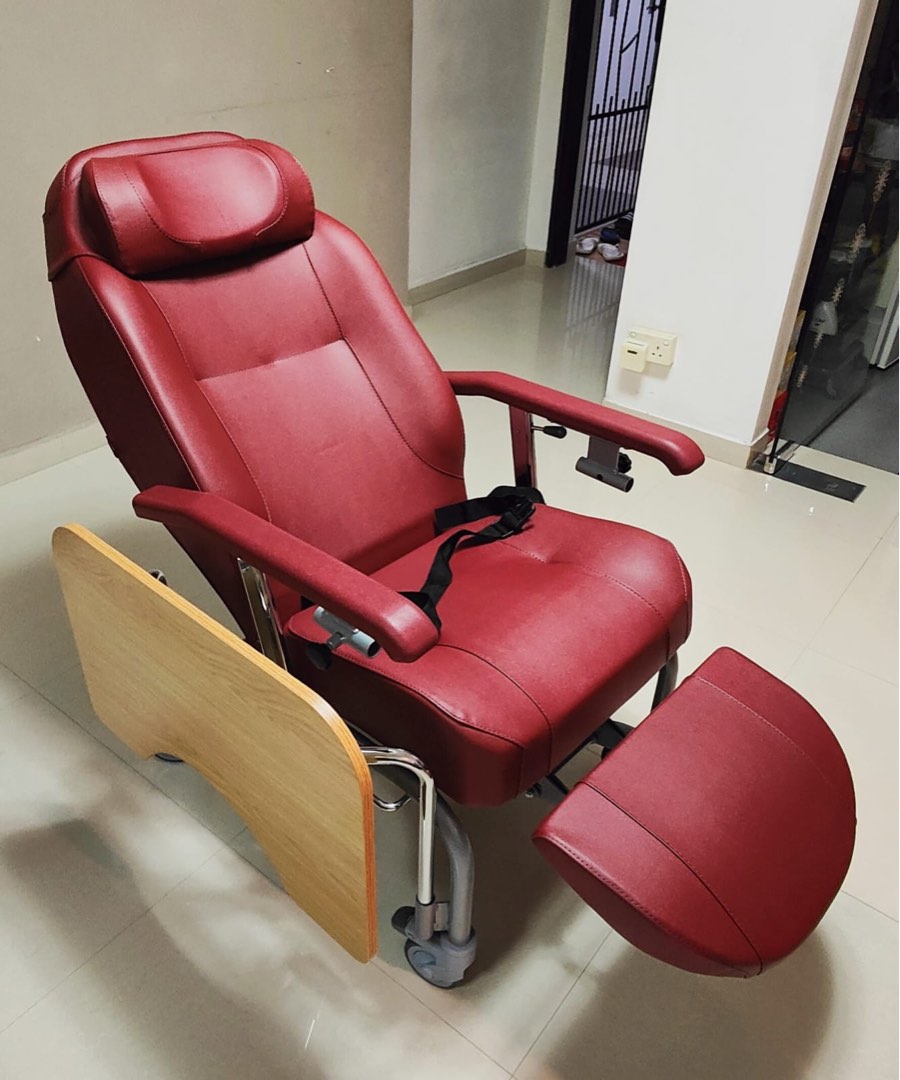 Geriatric chair (same as hospital type), Furniture & Home Living ...