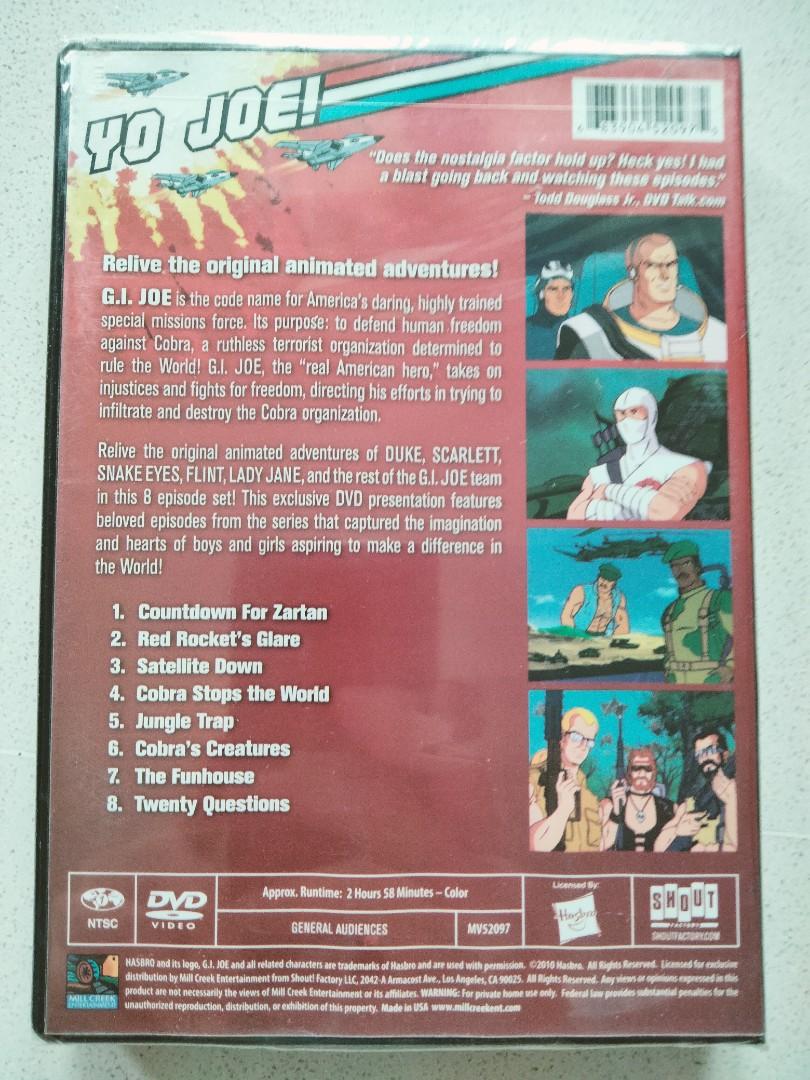 GI Joe DVD, Hobbies & Toys, Music & Media, CDs & DVDs on Carousell