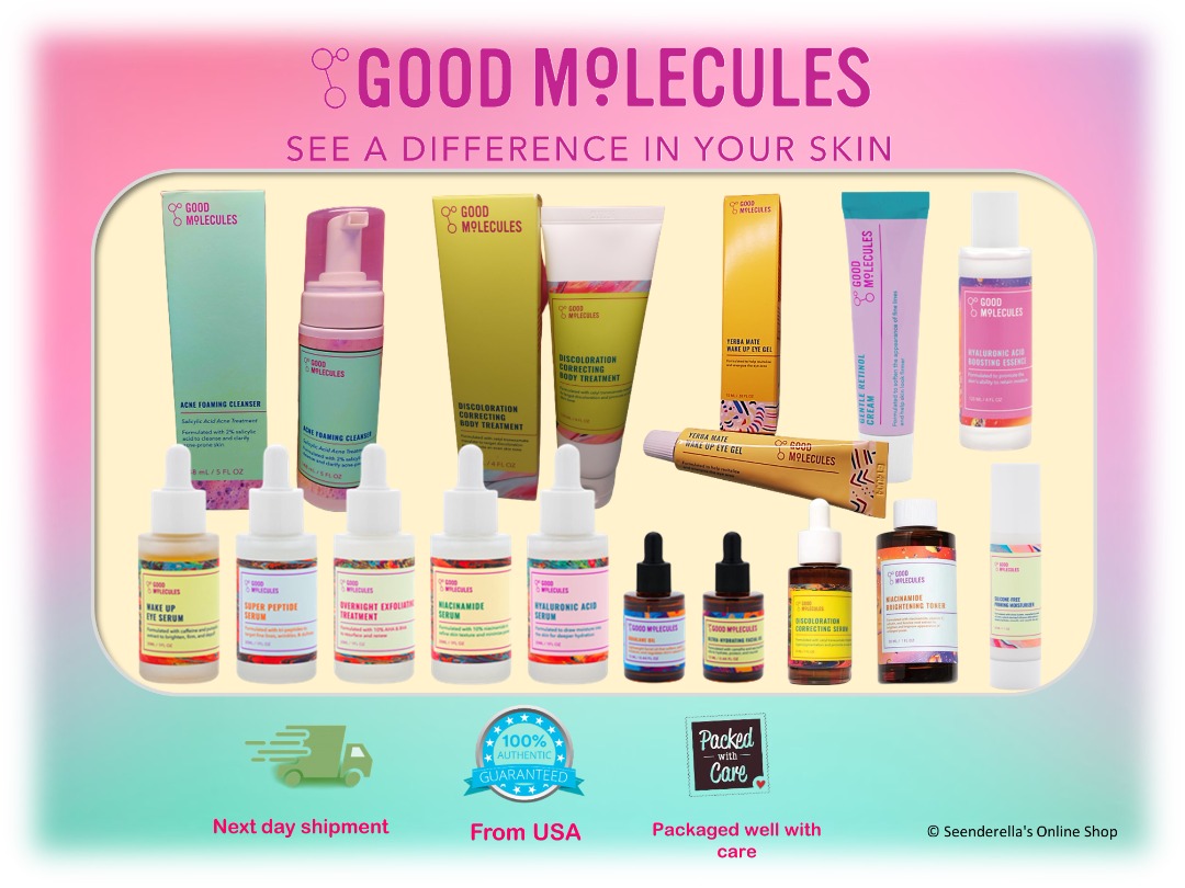 GOOD MOLECULES PRODUCTS (AUTHENTIC), Beauty & Personal Care, Face, Face ...