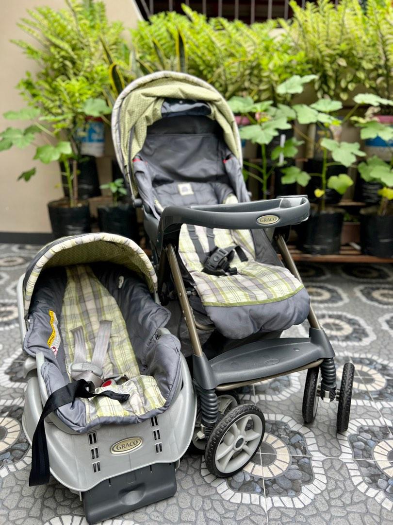 GRACO Stroller with car seat (inclusions: stroller, carseat, base ...