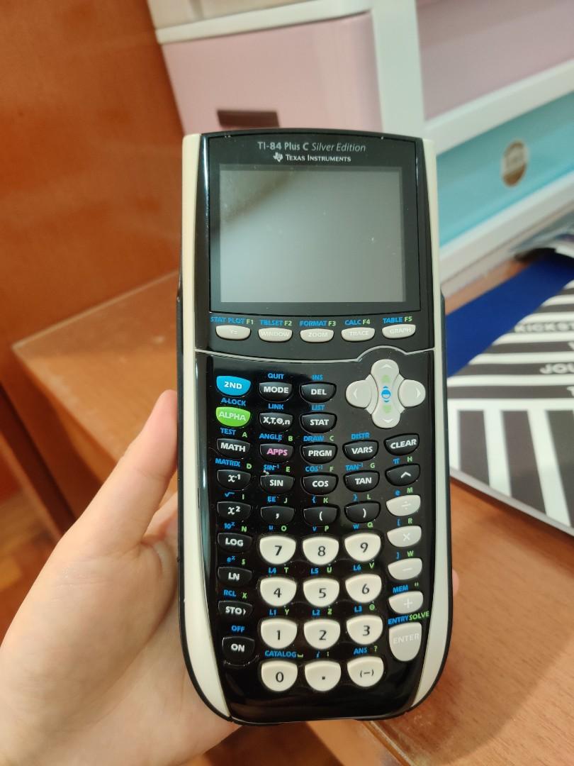 Graphic Calculator: TI-84 Plus C Silver Edition, Hobbies & Toys ...
