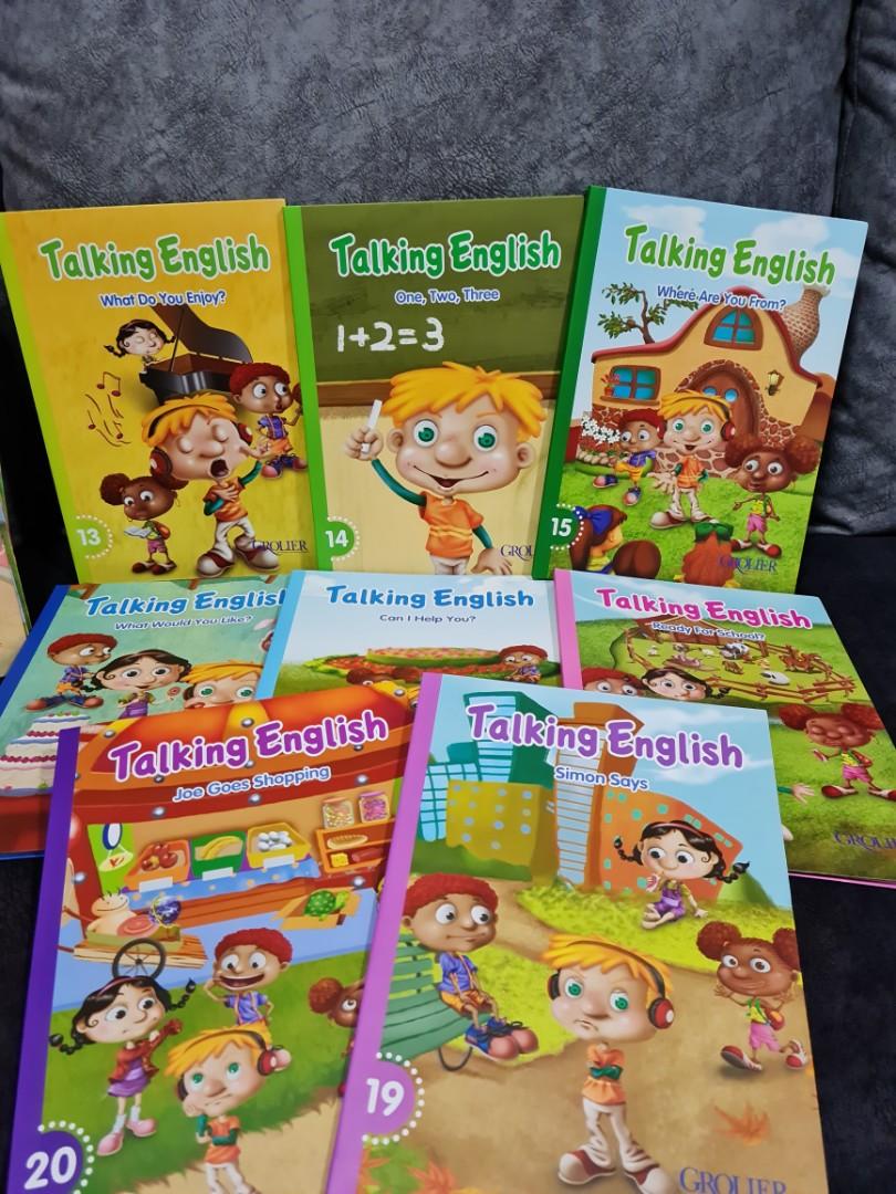 Grolier Talking English children's educational, phonics books with ...