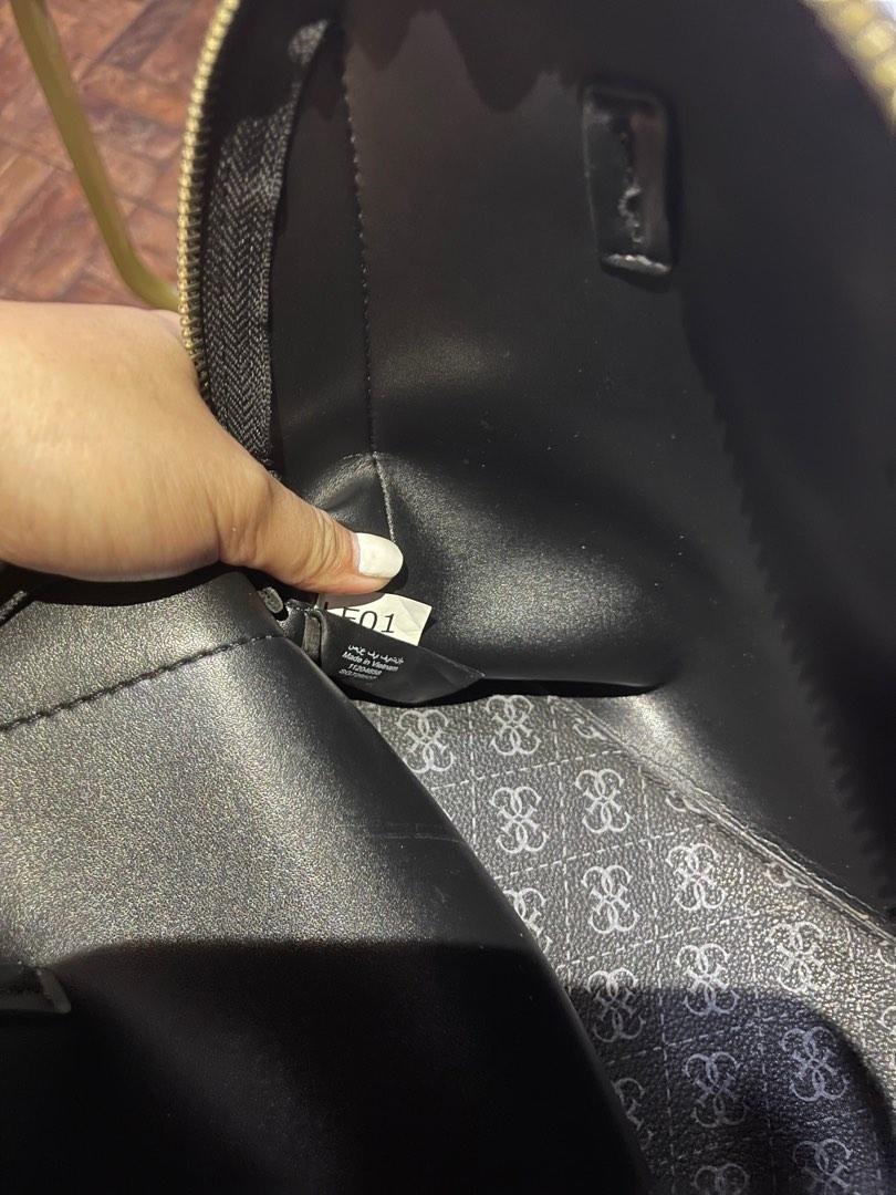 GUESS Signature Logo Large Crossbody Sling Bag with Detachable ...