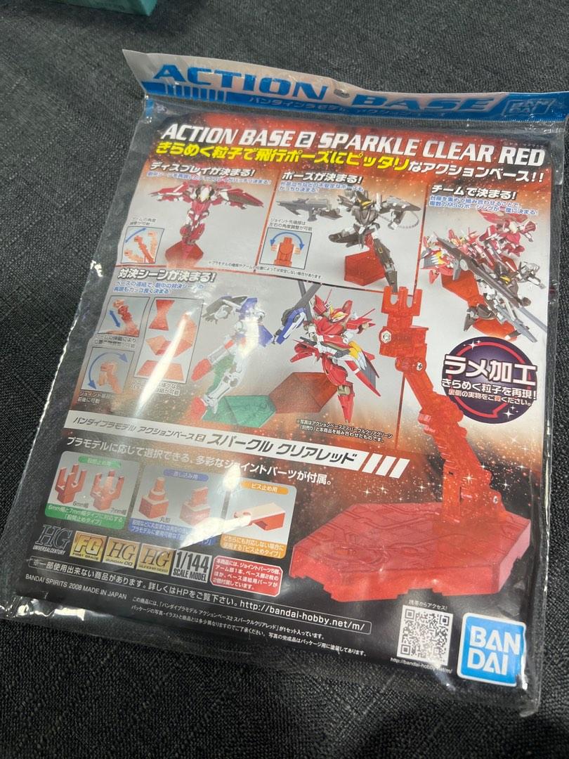 Gundam Action Base 2 (CLEAR RED), Hobbies & Toys, Toys & Games on Carousell