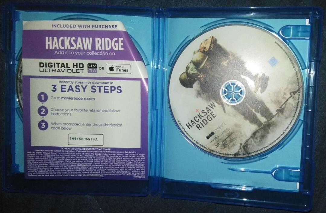 Hacksaw Ridge [4K Ultra HD + Blu-ray + Digital] [4K UHD], Hobbies ...
