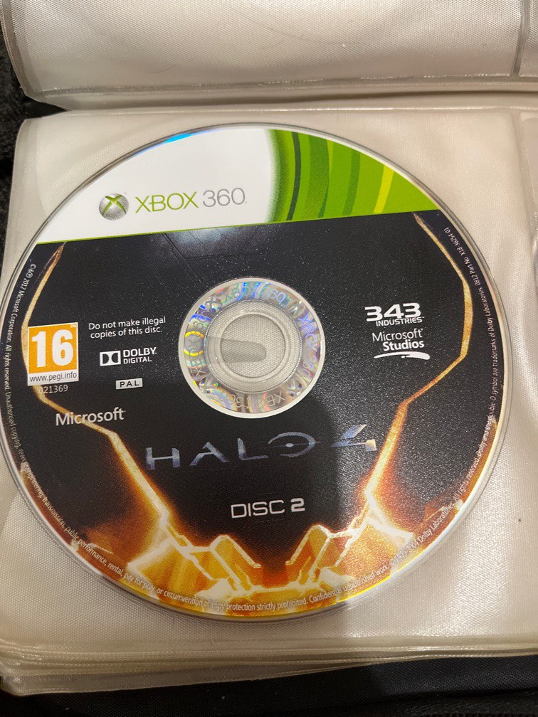 Halo 4 (Disk 1&2) (Xbox 360), Video Gaming, Video Games, Xbox on Carousell