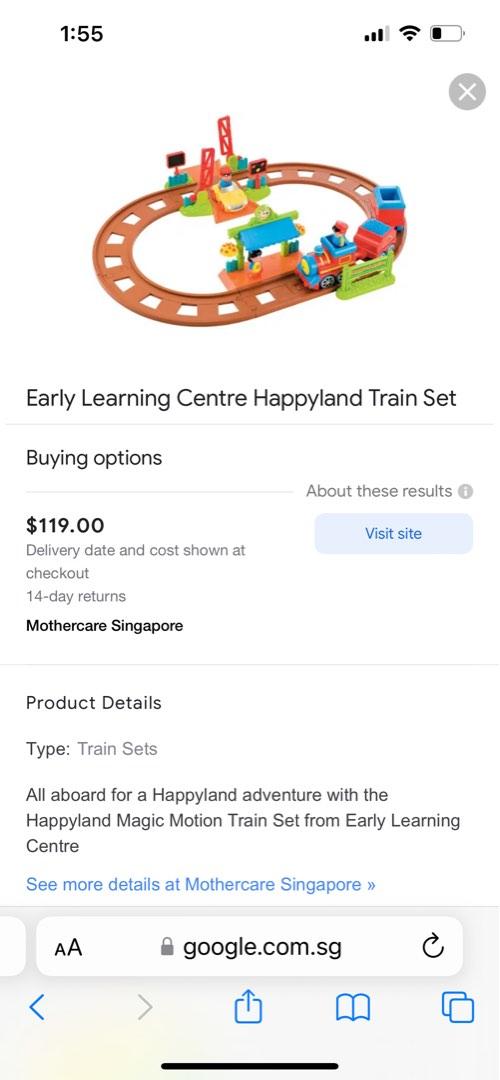Happy land - Train village train set -$38, Hobbies & Toys, Toys & Games ...