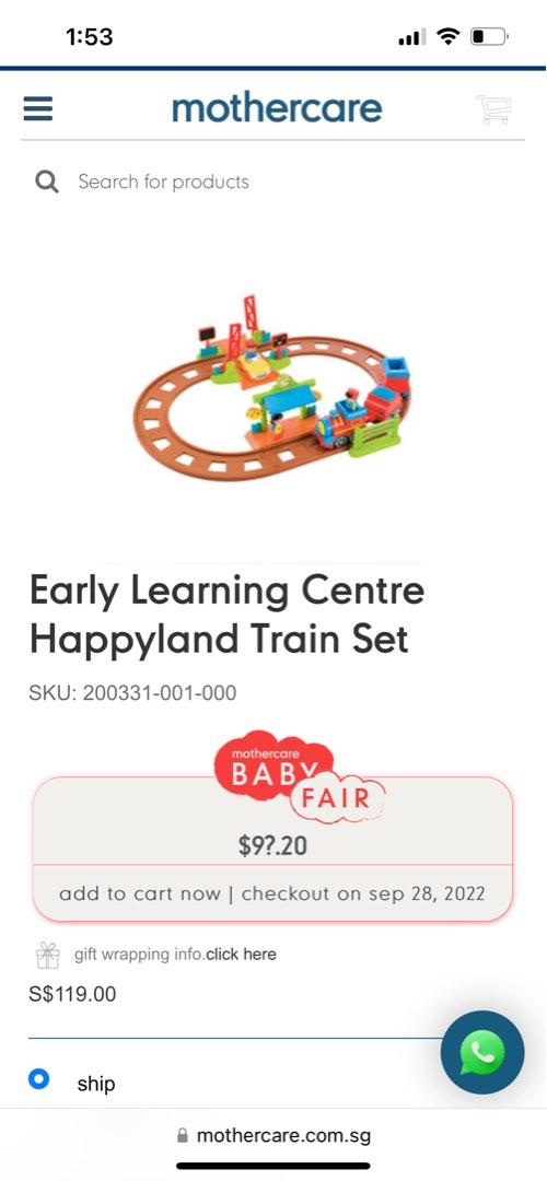 Happy land - Train village train set -$38, Hobbies & Toys, Toys & Games ...