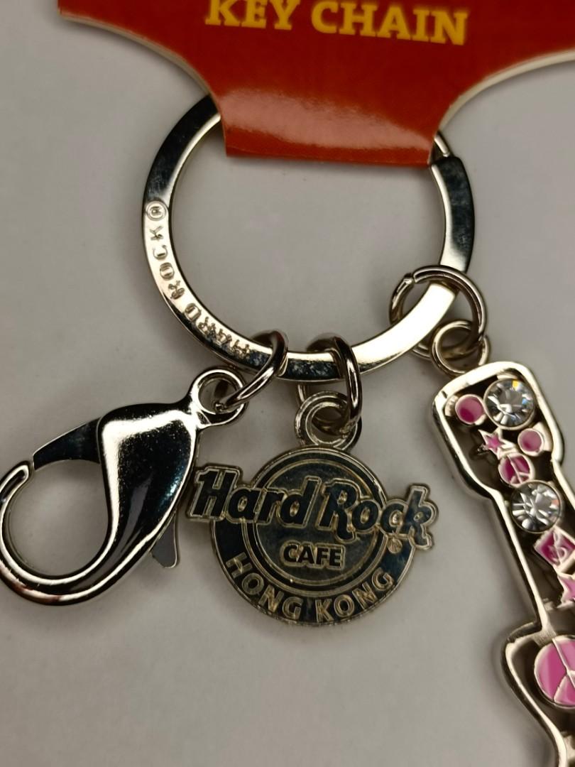 Hard Rock cafe key Chain, authentic , from Hong Kong, Women's Fashion ...