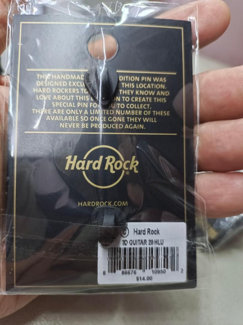 Hard rock pin, LIMITED EDITION, AUTHENTIC, Hobbies & Toys, Memorabilia ...
