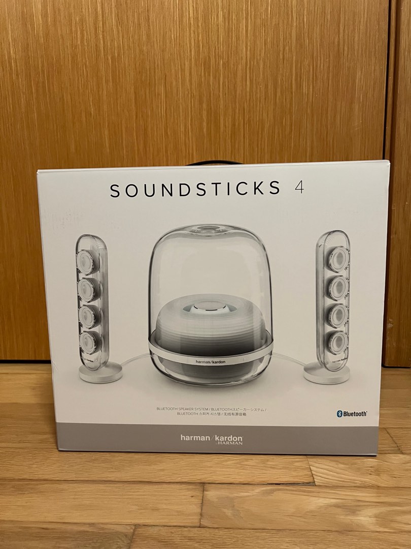 Harman Kardon Soundsticks 4 White, Audio, Soundbars, Speakers ...
